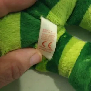 Toys | 7 Stuffed Animal Brobee Green Striped Monster Yo Gabba Gabba ...